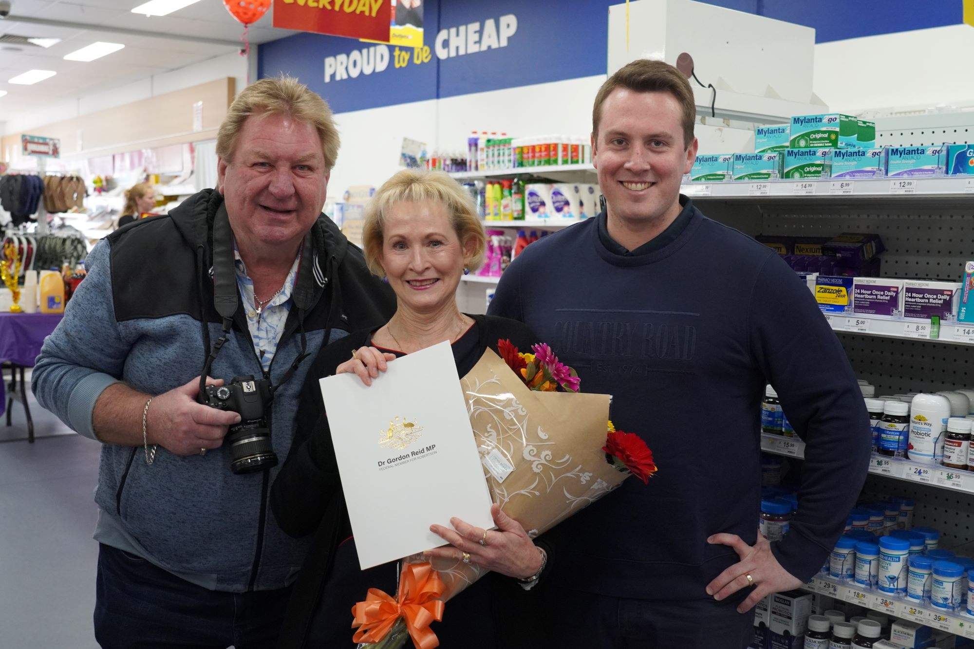 UMINA BEACH LOCAL DIANNE MATTHEWS CELEBRATES 30 YEARS SERVICE