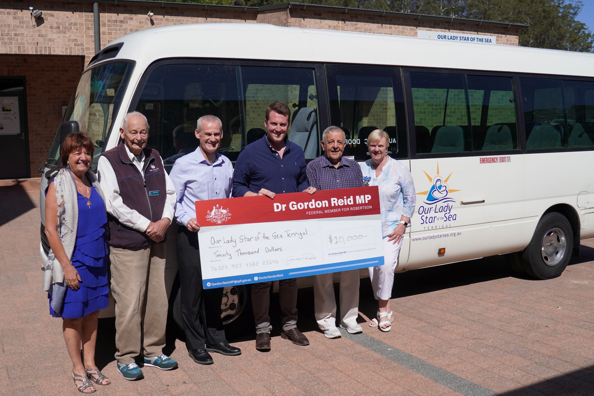 BUS SHELTER FOR OUR LADY STAR OF THE SEA TERRIGAL PARISH