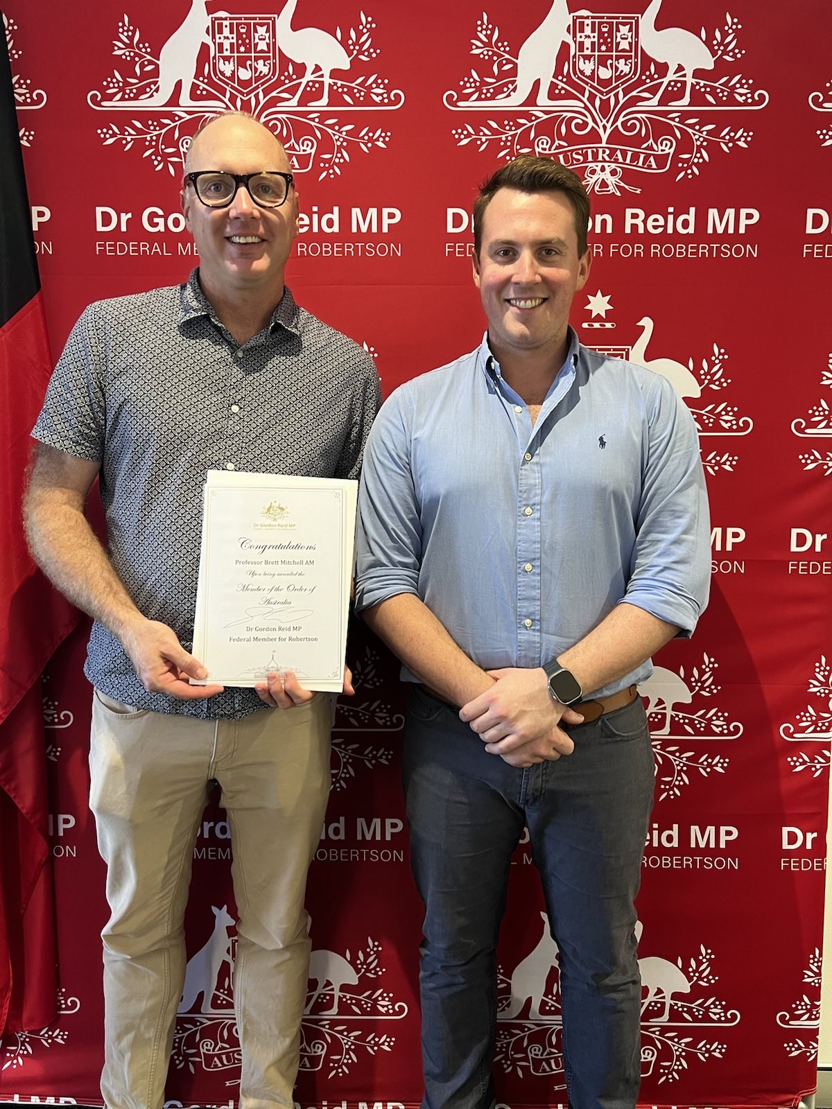 RECOGNITION FOR LOCAL AUSTRALIA DAY HONOURS RECIPIENTS